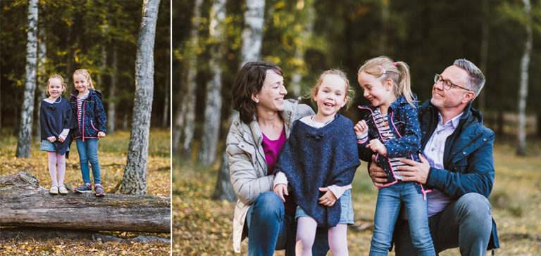 Wunderschönes Familienshooting outdoor im Herbst | Vladi Fotografie